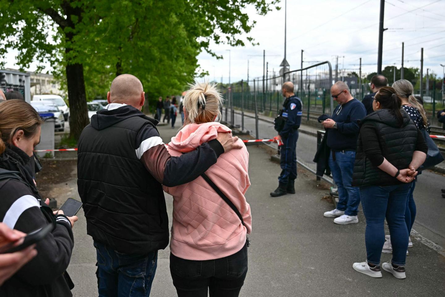 French city in shock after death of student stabbed in high school ...
